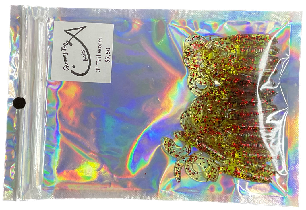 2023 - Tail Worm 3 “ – The Gummy Jelly Co